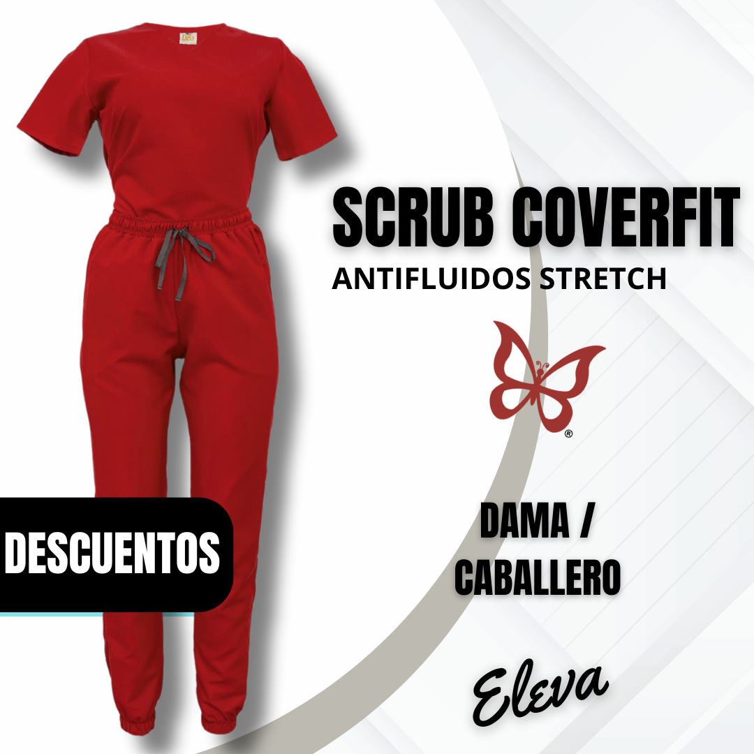 SCRUBS COVERFIT - antifluidos stretch – ELEVA