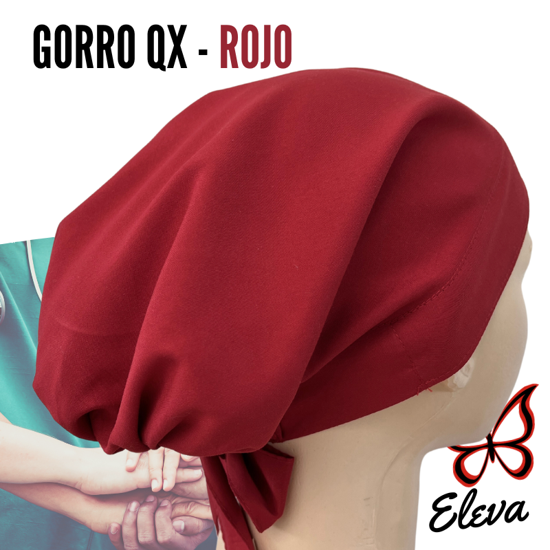GORRO QX - ROJO – ELEVA