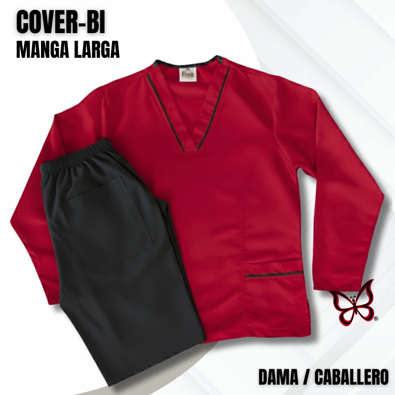 SCRUB COVER-BI MANGA LARGA – ELEVA