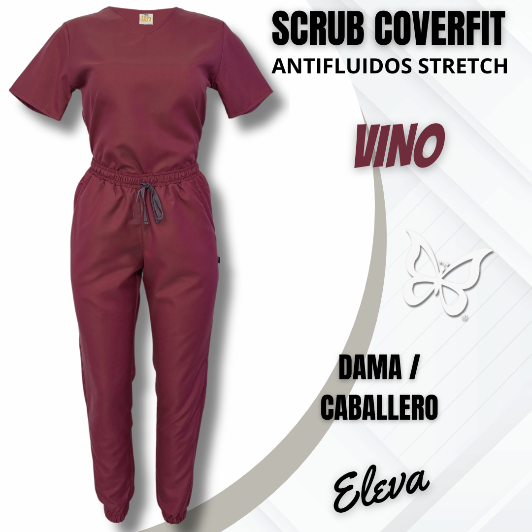 SCRUBS COVERFIT - antifluidos stretch – ELEVA